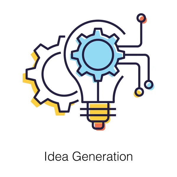 Idea Generation Line Icon Stock Vector by ©vectorspoint 282740690