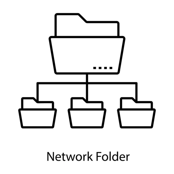 Folder Icon Line Design Folder Pocket File Binder Document Case Stock Vector Image by ...