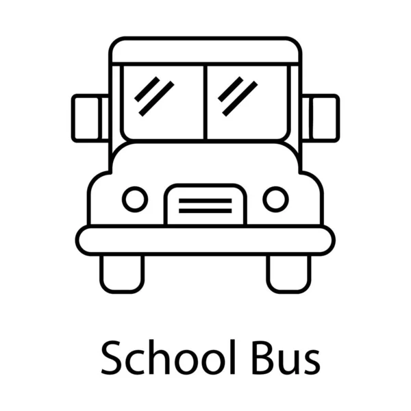 Símbolo de autobús escolar imágenes de stock de arte vectorial ...
