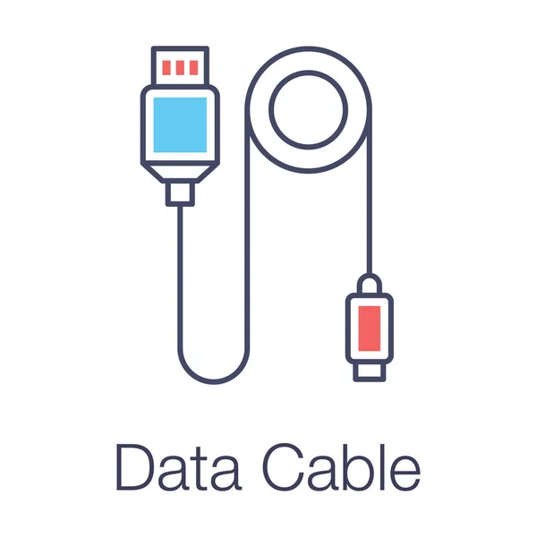 Data cable Vector Images | Depositphotos
