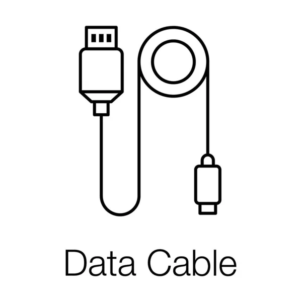Data cable Vector Images | Depositphotos