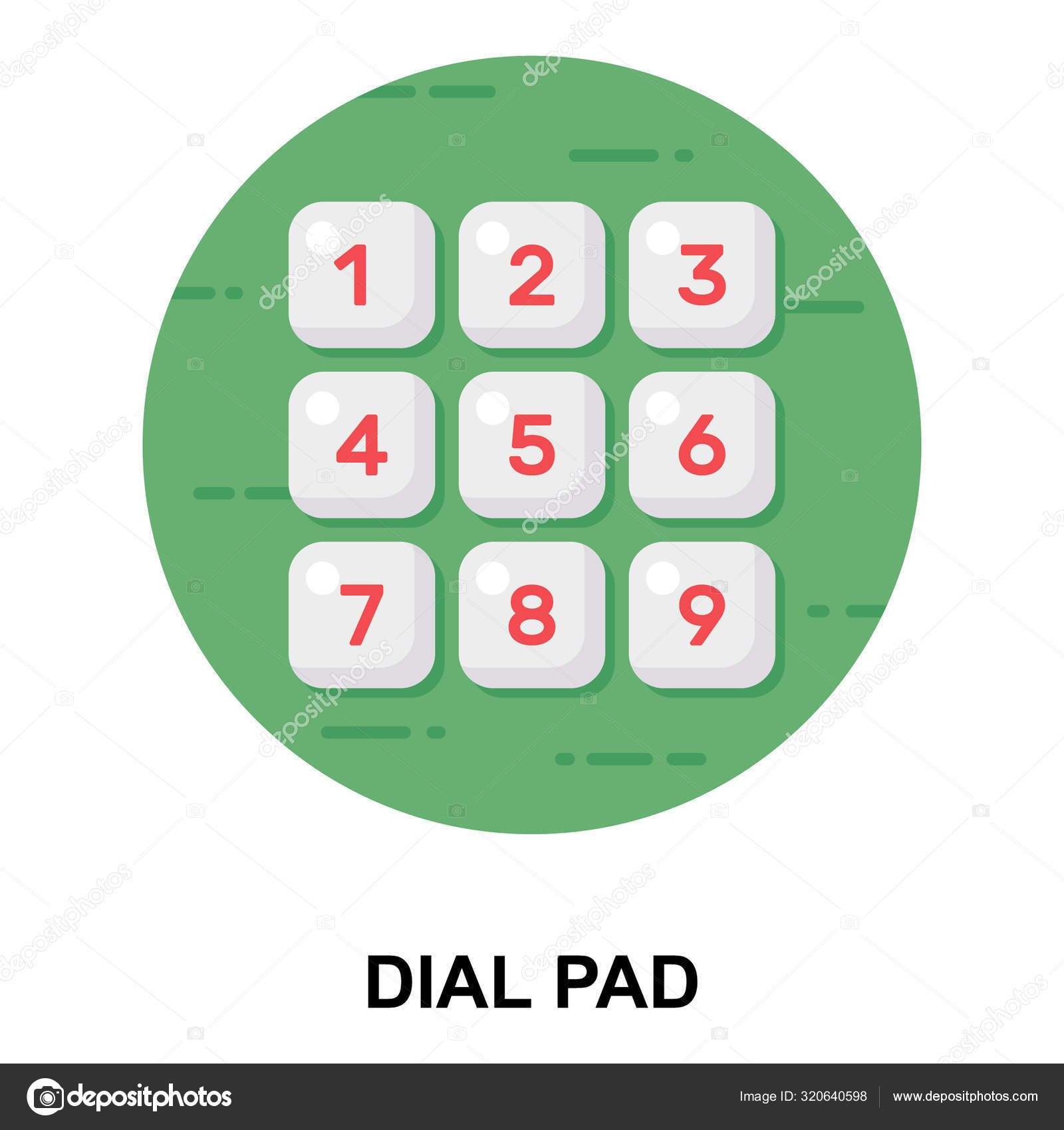 Dialpad Icono Circular Numérico Del Teclado Estilo Plano Vector Símbolo ... Dialpad Icono Circular Numérico Del Teclado Estilo Plano Vector Símbolo ...