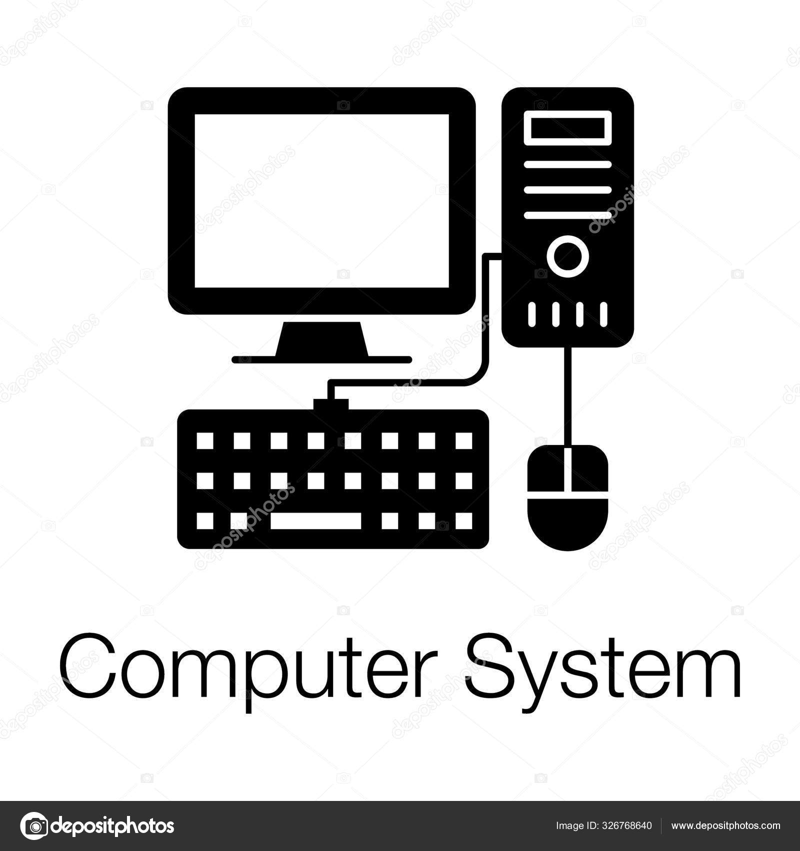Computer System Icon