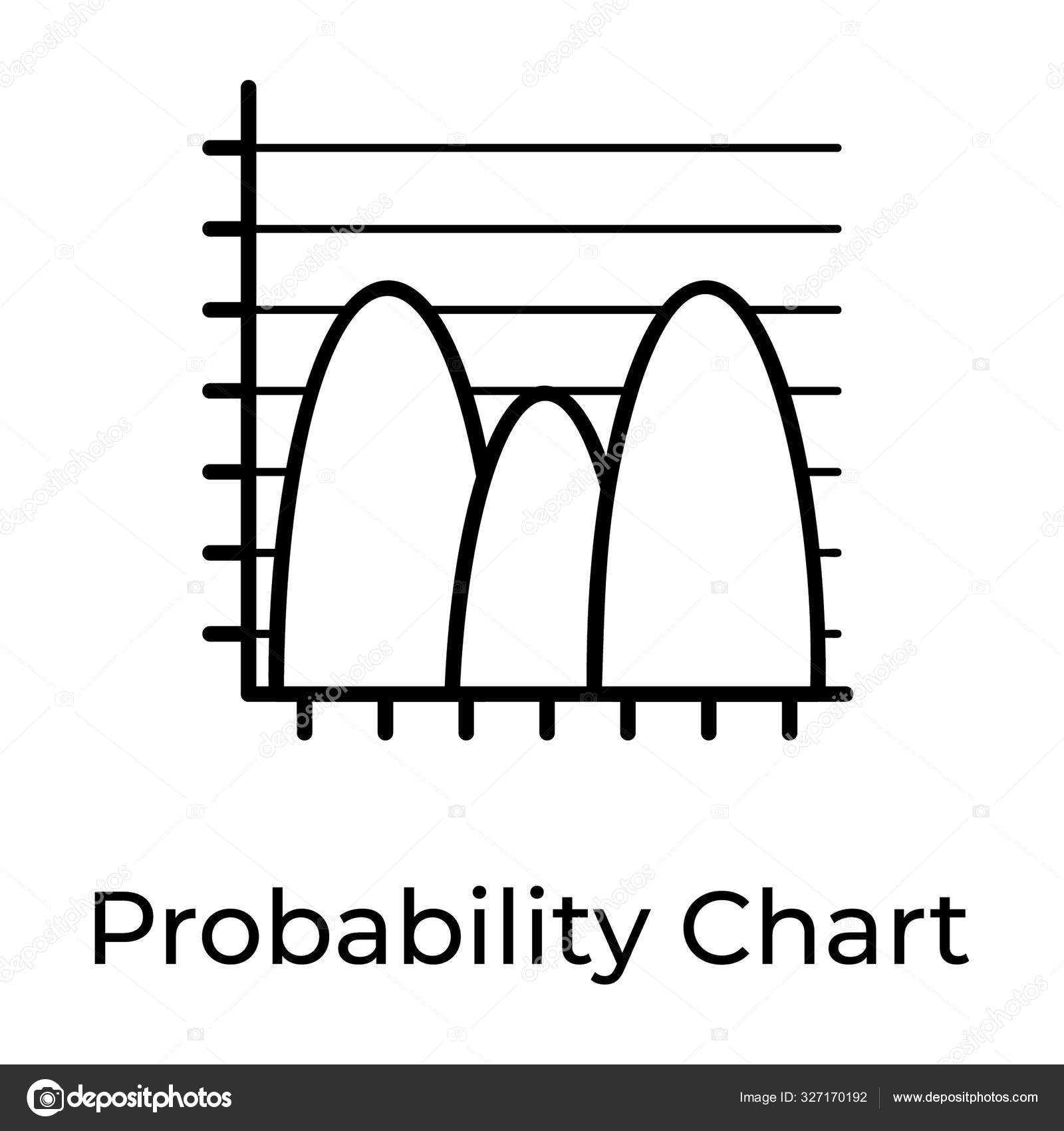 Line Vector Probability Chart Stock Vector Image by ©vectorspoint ...