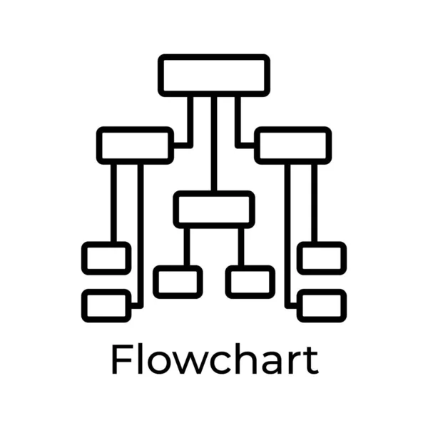 Flowchart Vector Flat Editable Style Stock Vector Image by ...