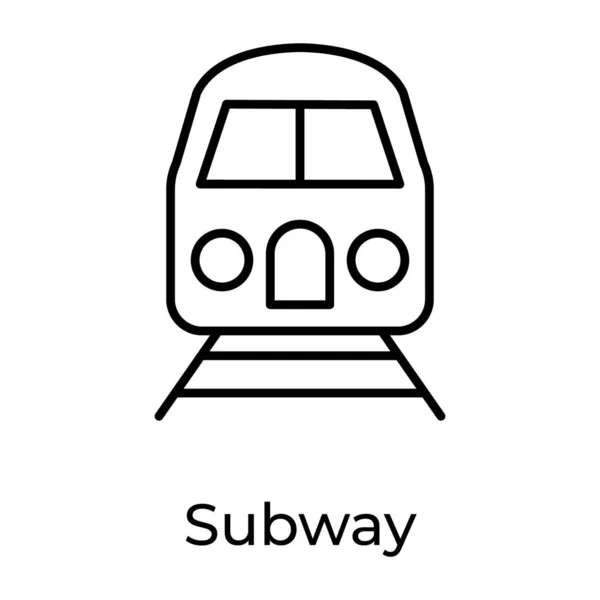 Local Train Vector Line Design Stock Vector Image by ©vectorspoint ...