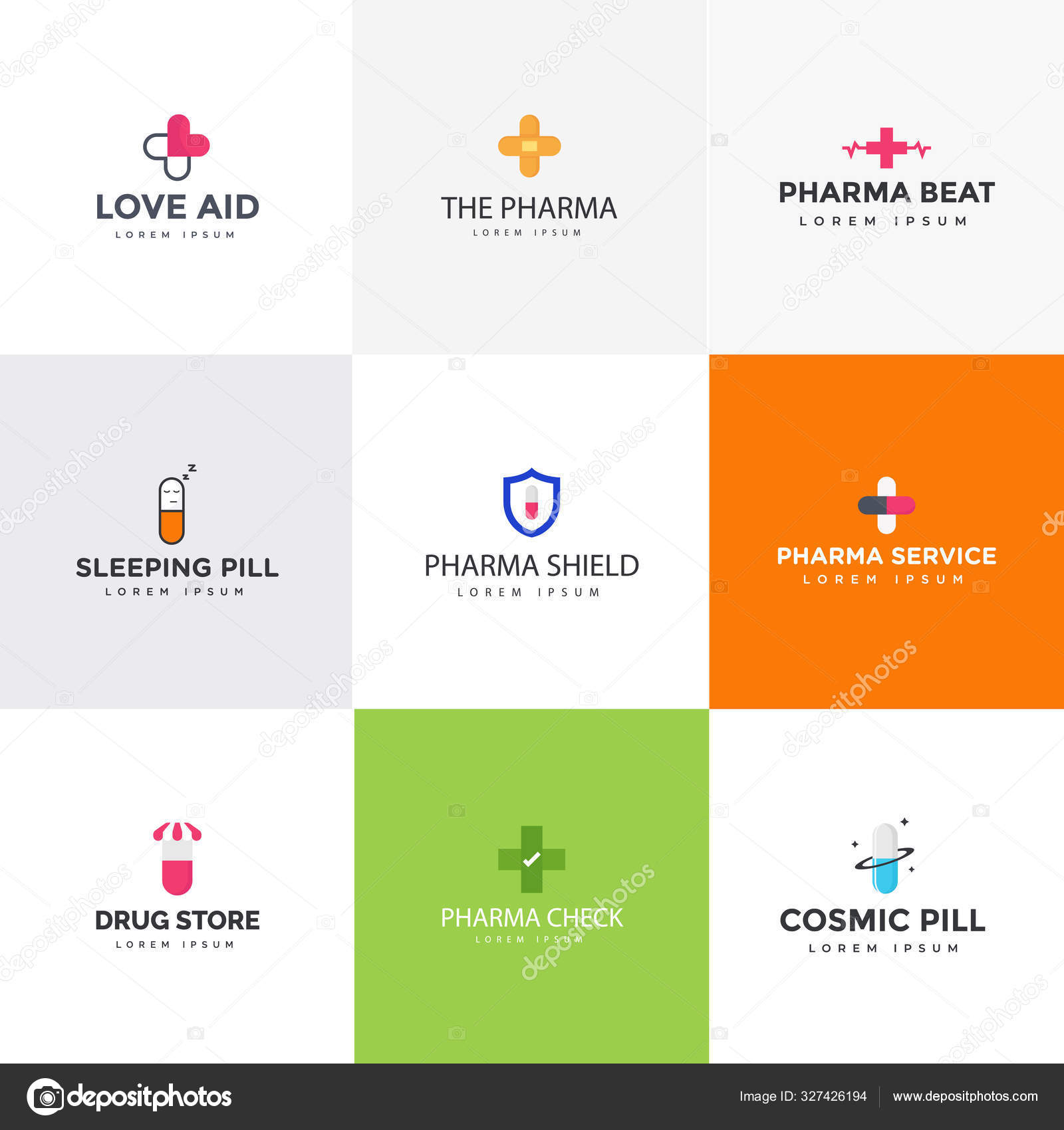 Pack Tablets Logo Vectors Stock Vector Image by ©vectorspoint #327426194