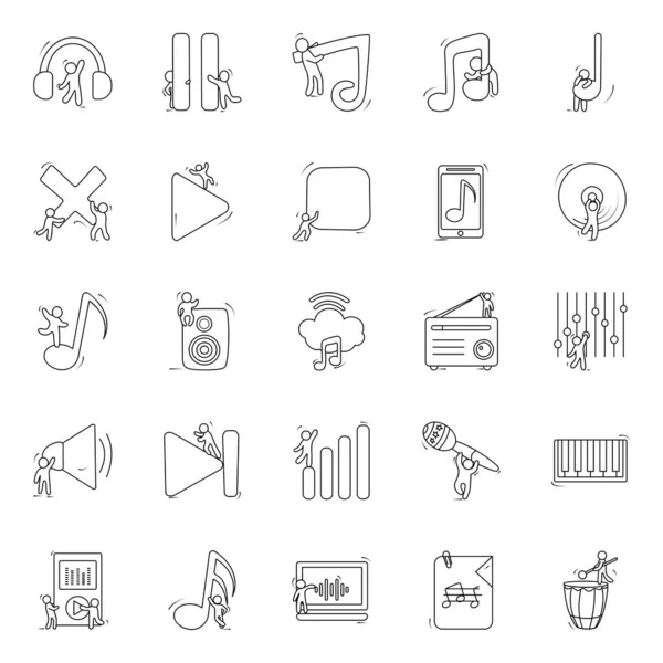 8bit music pixel icons Stock Vector Image by ©Ostapius #125727774