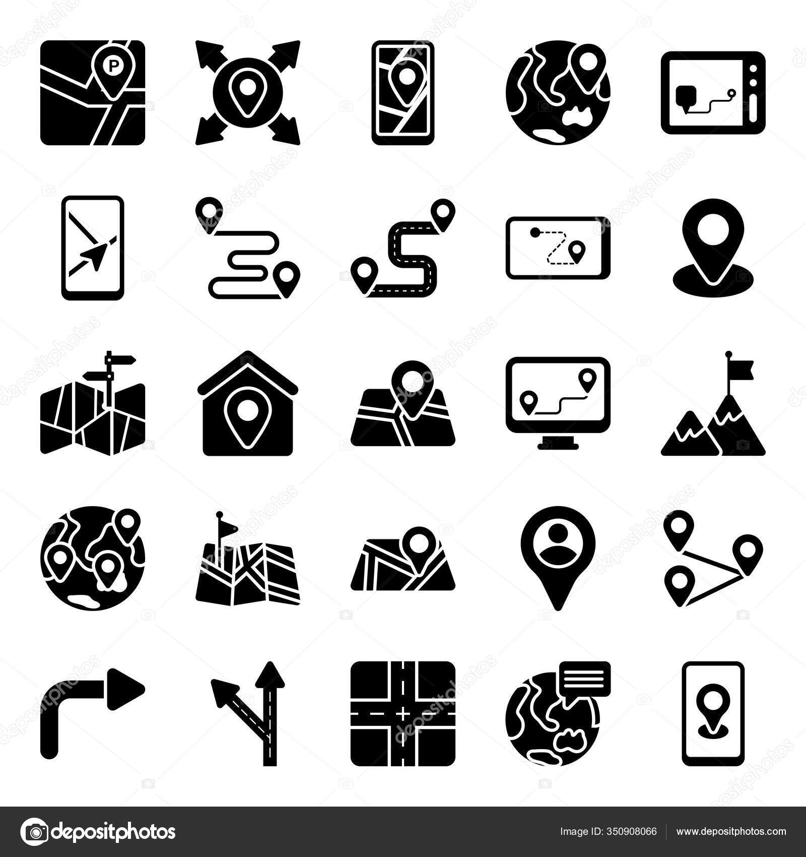 You Were Lost Map Navigation Made Sense You Have Landed Stock Vector ...