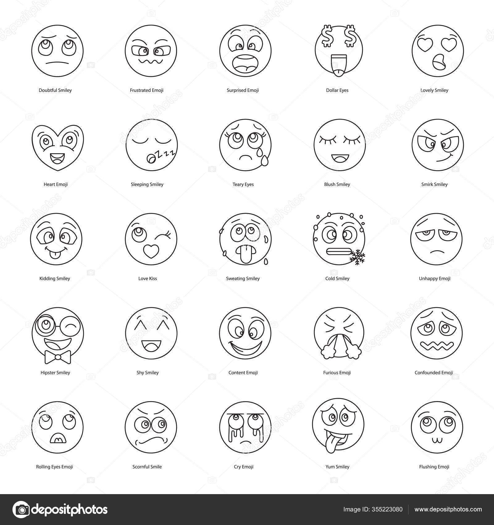 Blushing Smiley Face Text