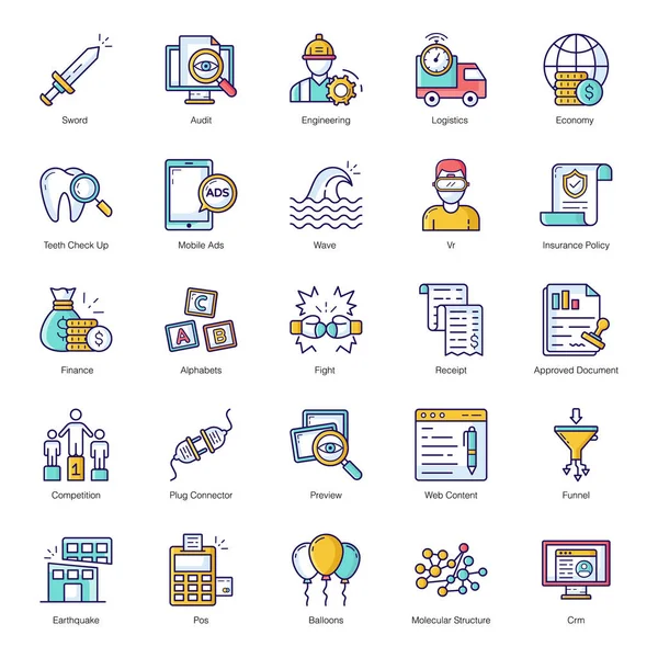 It department icons Vector Art Stock Images | Depositphotos