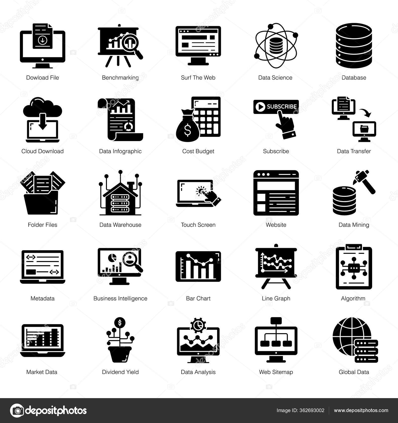 Have Got Ultimate Compact Trendy Solid Icons Your Perfect Design Stock ...