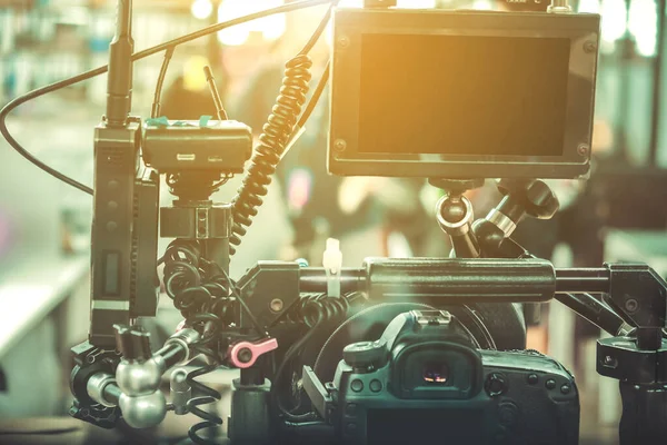 Filming with professional camer Stock Photo by ©ponsulak 165234470