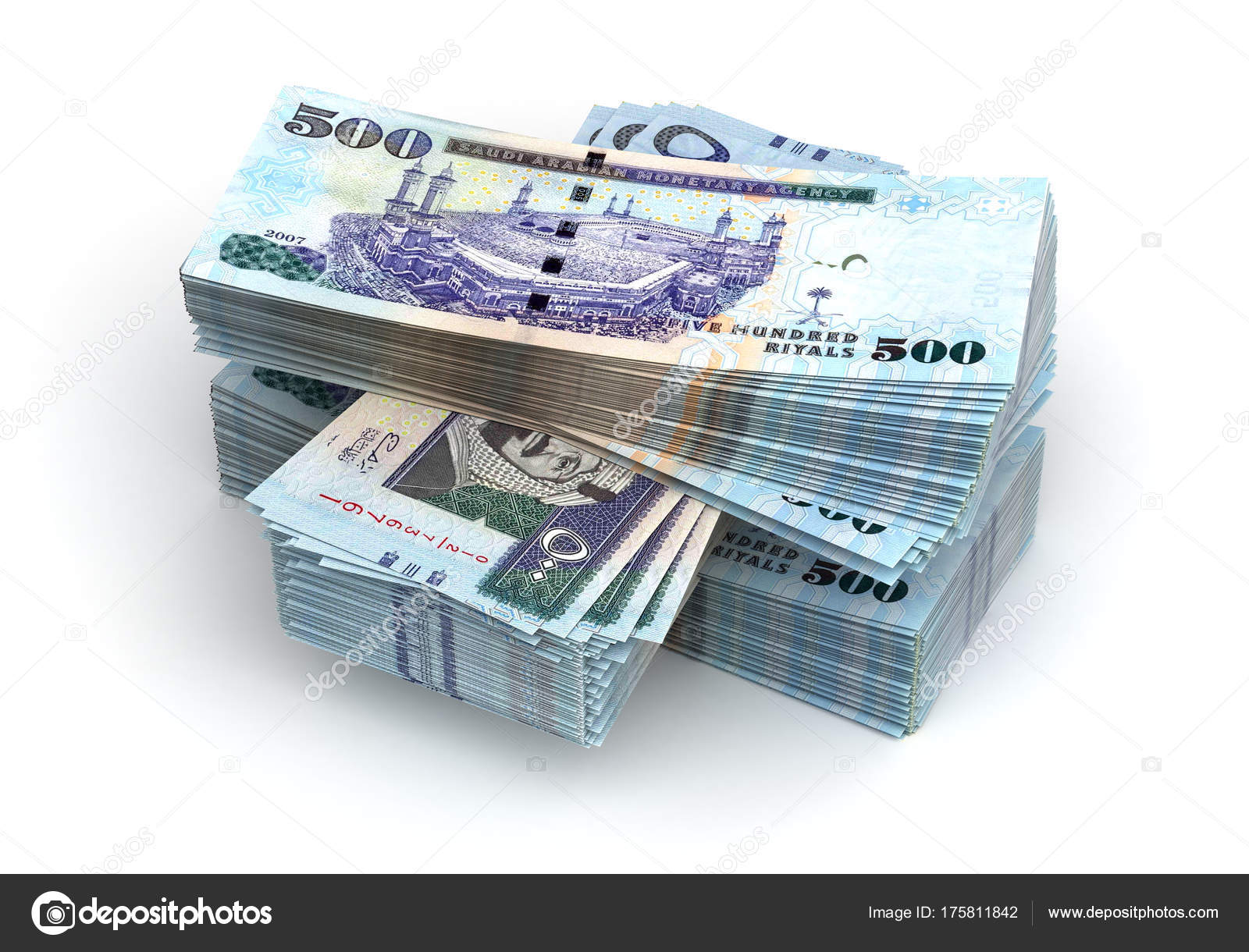 Saudi Money Stacks