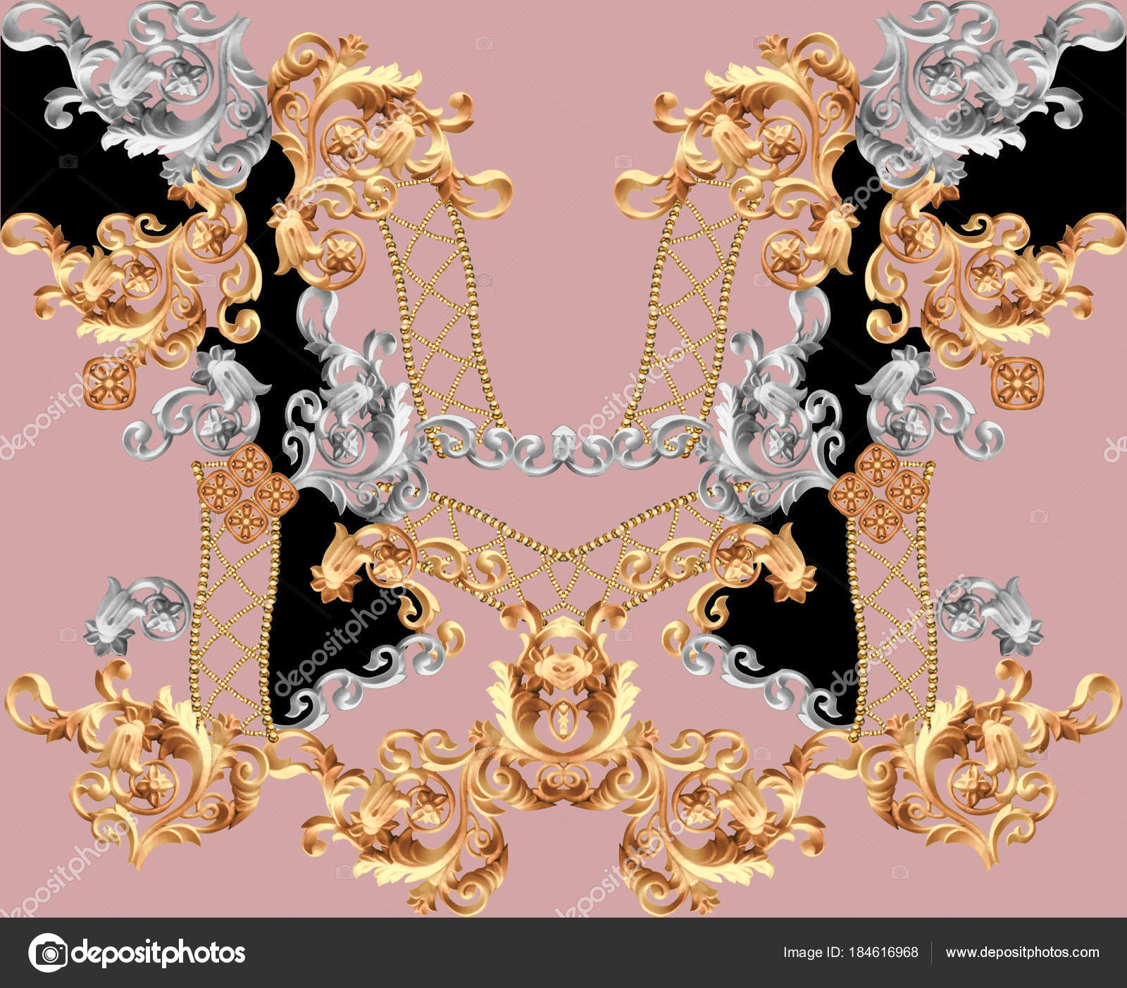 Baroque flower — Stock Photo © yusufsen #184616968