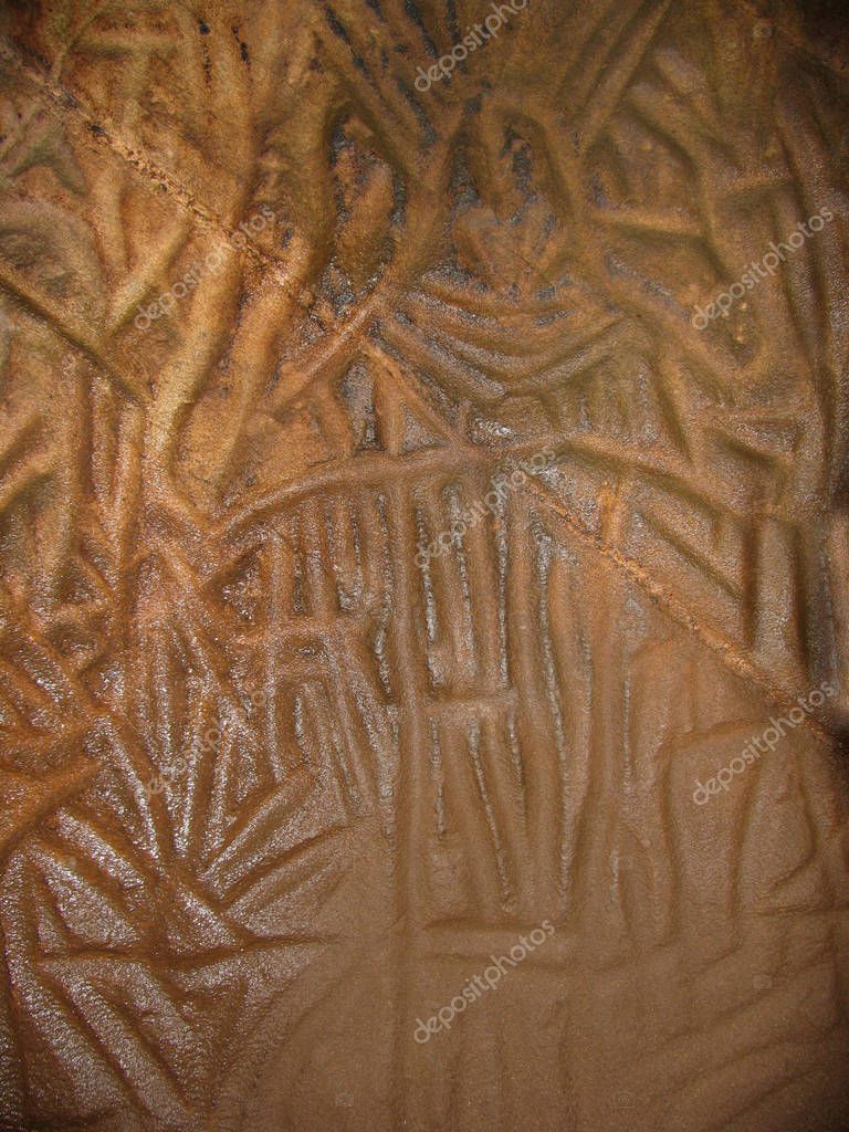 Cuevas de Edakkal Ambukutty Mala, Batheri, Kerala, India. Alrededor del ...