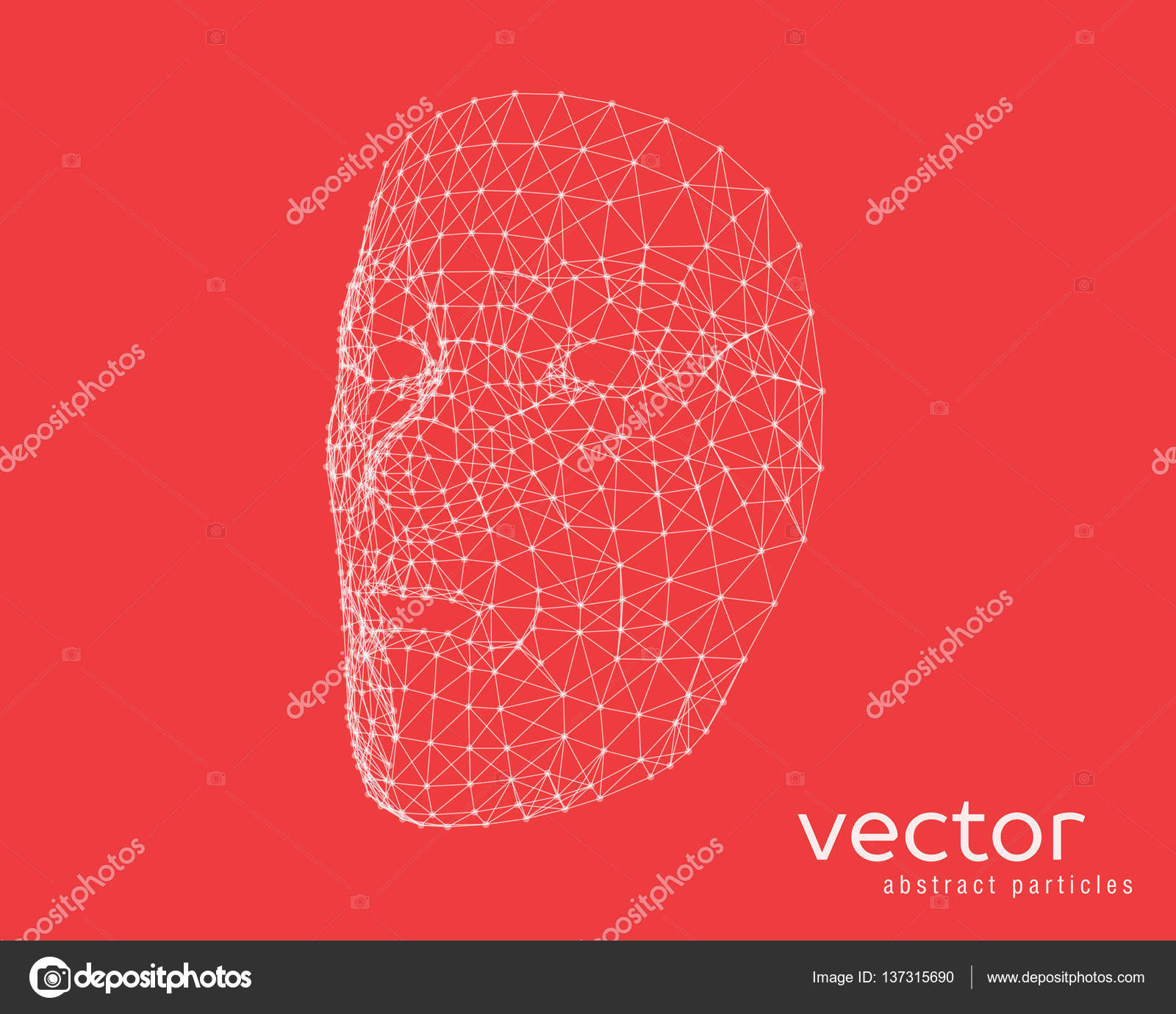 Vector illustration of human face Stock Vector by ©julvil11 #137315690