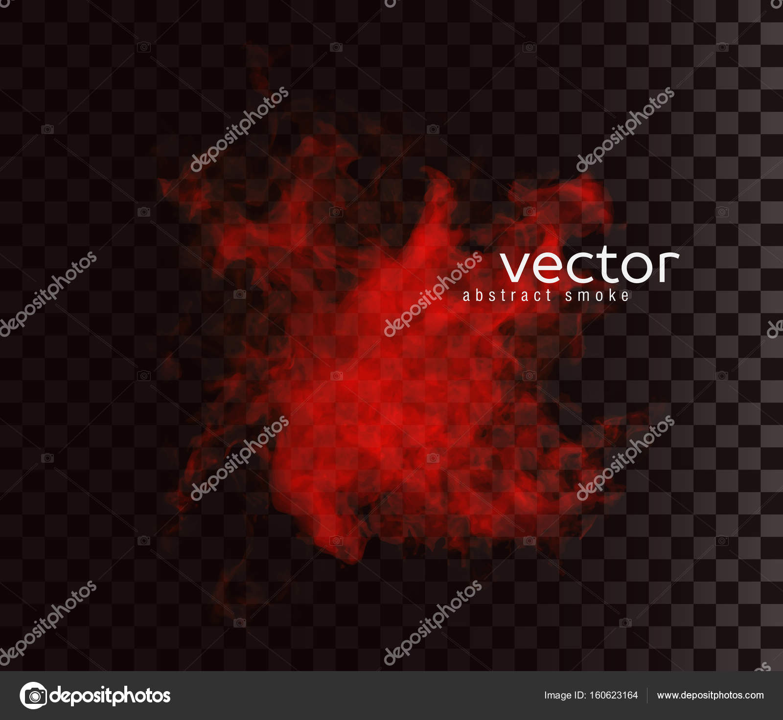 Vector illustration of smoky shape. Stock Vector by ©julvil11 160623164