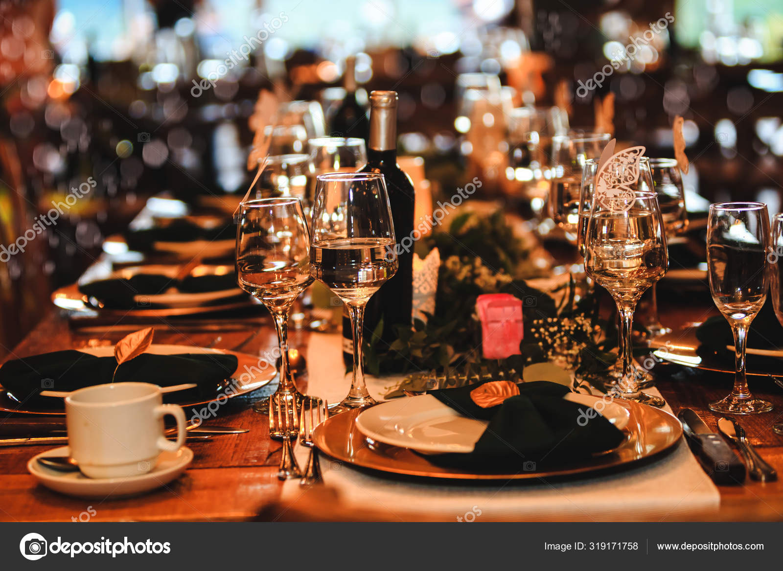 Dinner Setting Background Dinner Setting Background