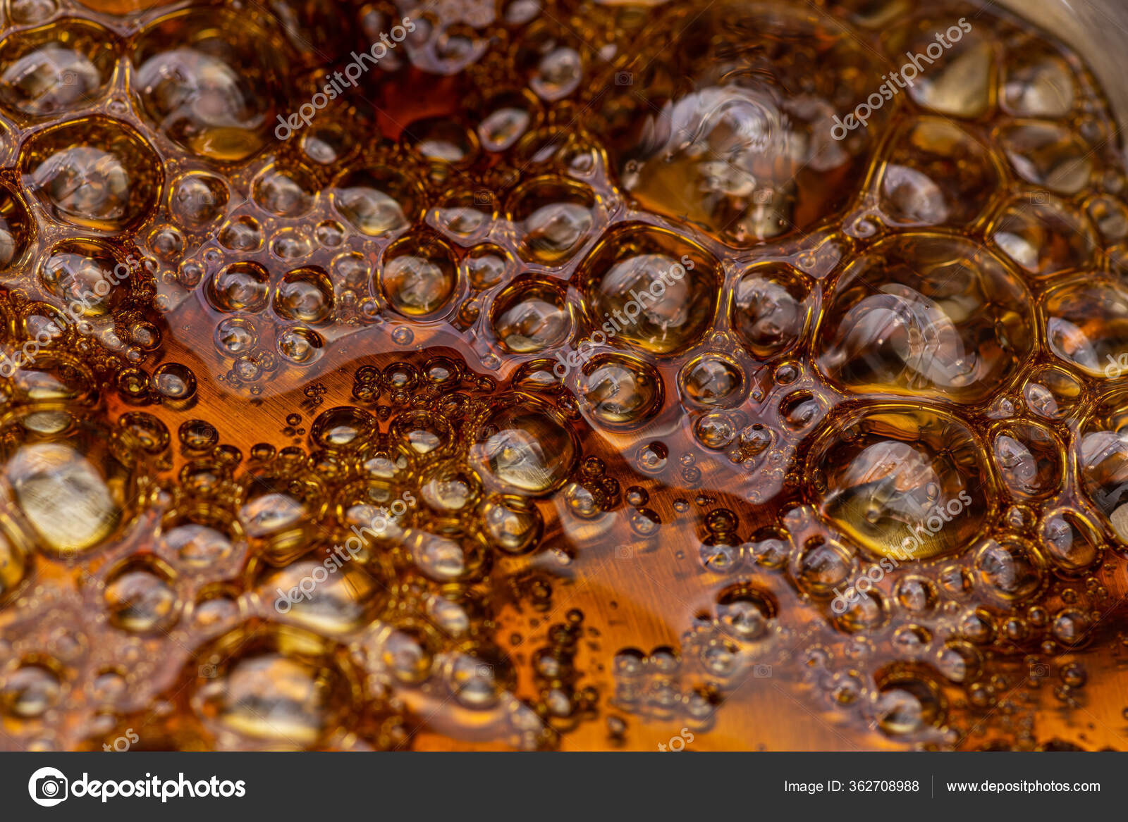 Boiling Sugar Bubbles Turns Caramel Caramelization Stock Photo by ...