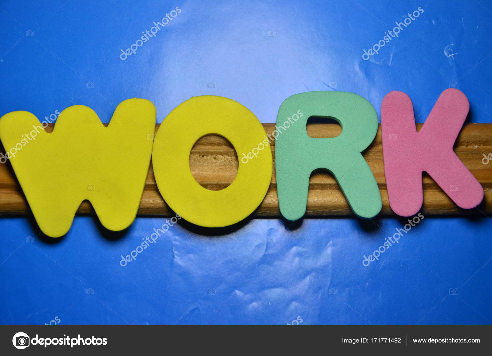 The word work on a abstract — Stock Photo © czany #171771492