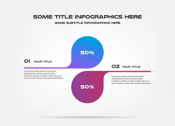 Circular chart color infographics step by step in a series of circle ...
