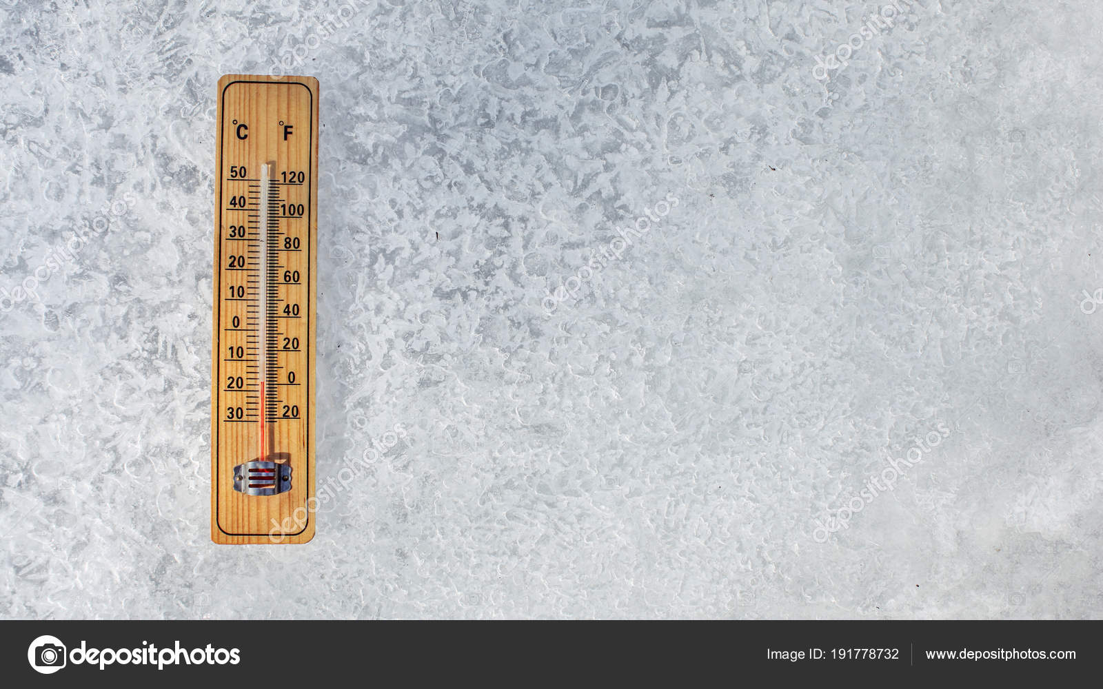 Freezing Cold Thermometer