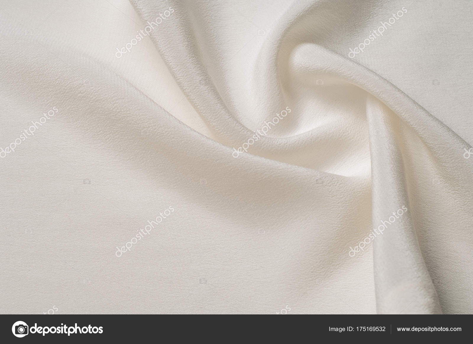 Texture background pattern. White silk fabric. Closeup of a ripp Stock ...