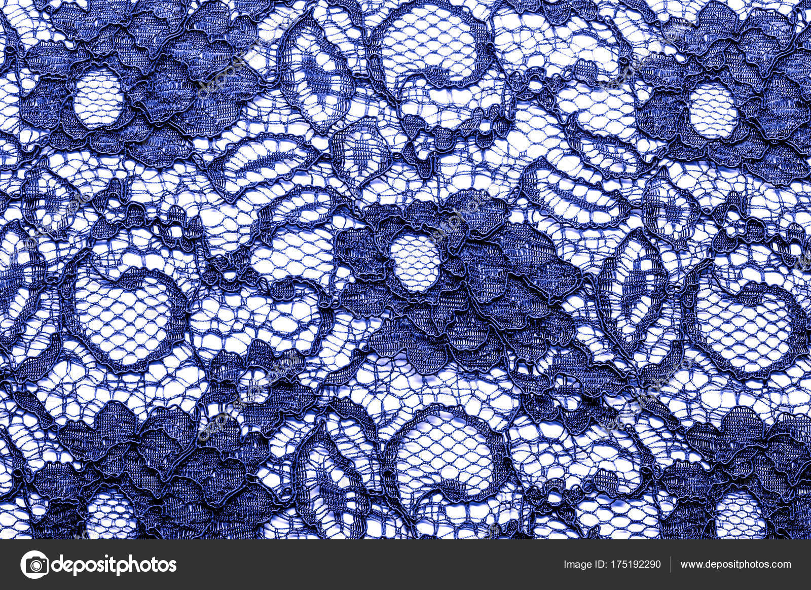 Blue Lace Pattern Background