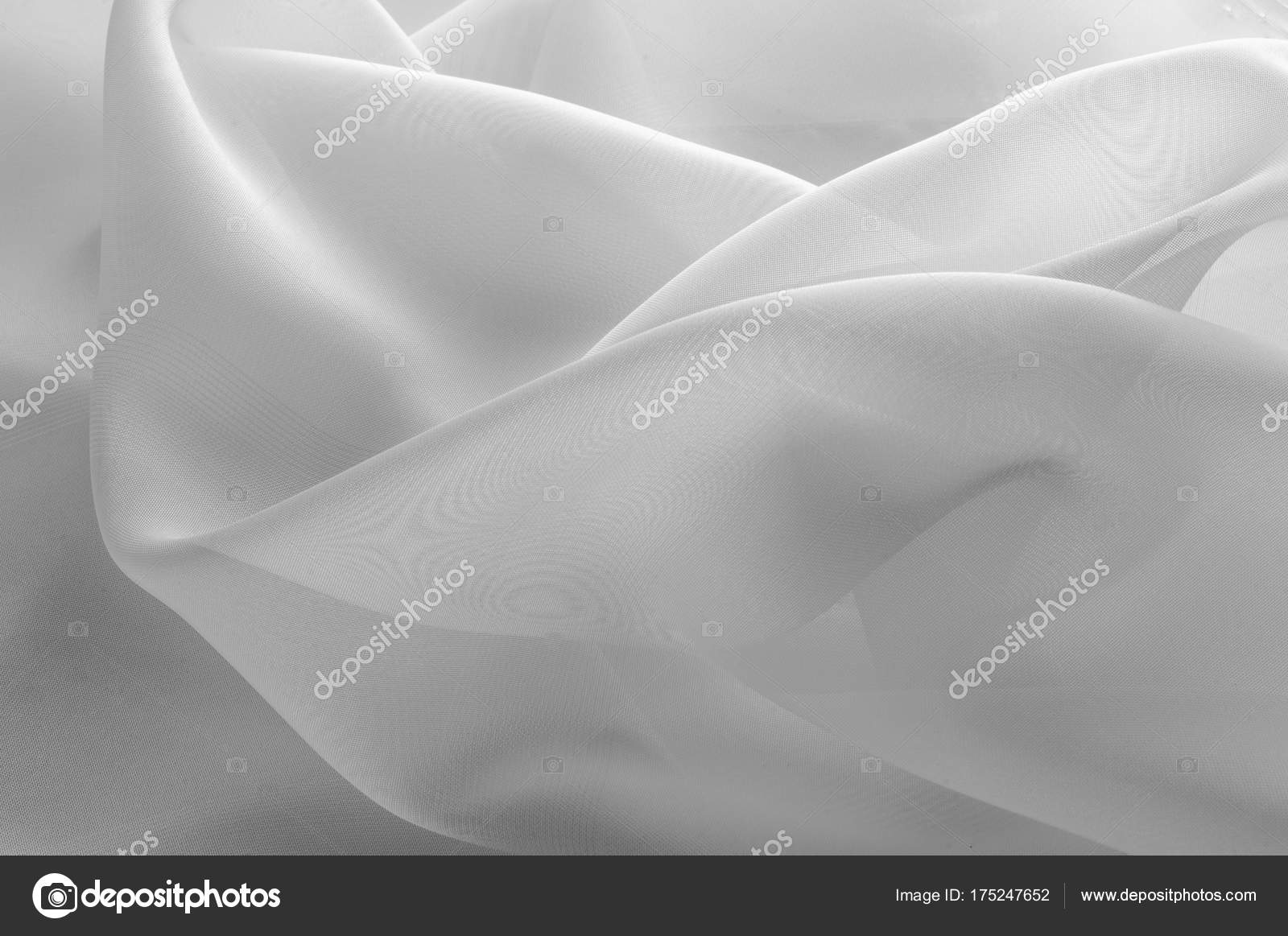 Texture Background Pattern Silk Fabric Transparent White Color Abstract ...