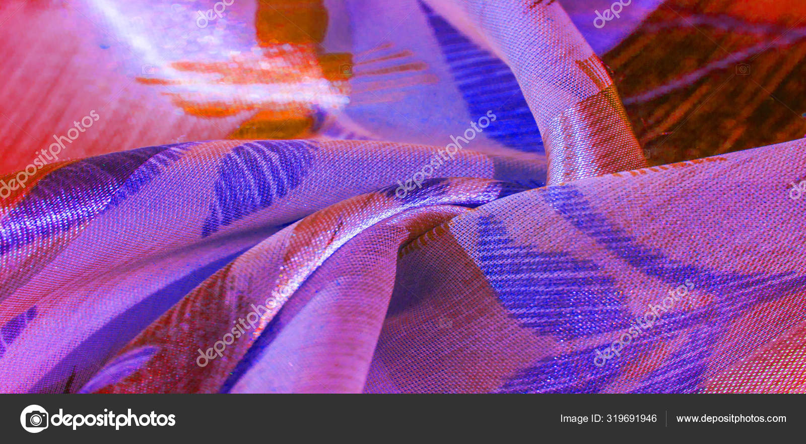 Texture, background. Metallic silk fabric. Ideal for adding ele ⬇ Stock ...
