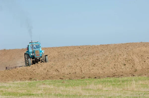 agricultural work in processing, cultivation of land in Kazakhstan ...