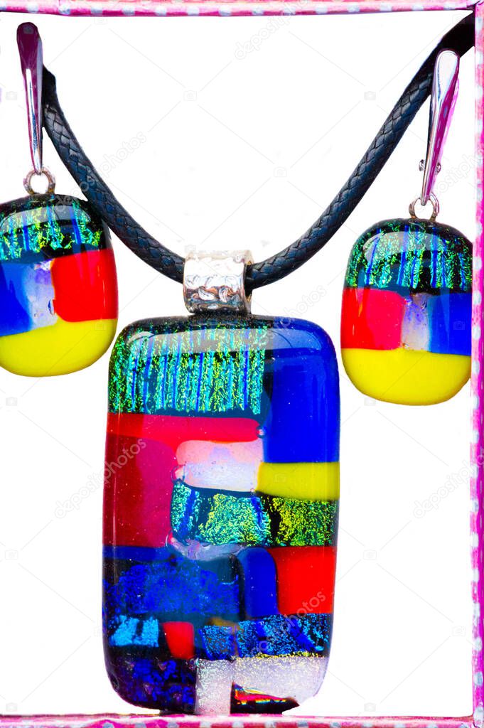 Textura de fondo, patrón. El vidrio multicolor artístico, el arte ...