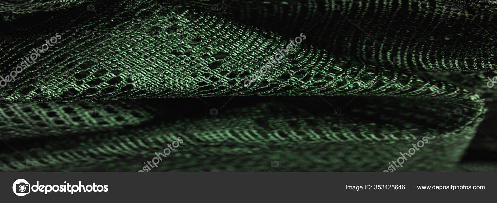 Texture Background Design Shawl Green Female Lace Crochet Green Lace ...