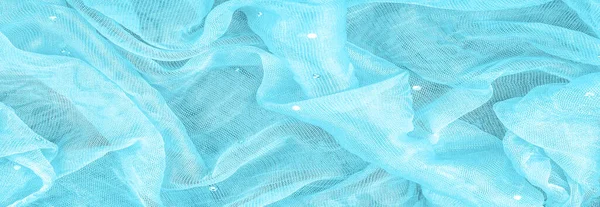 texture, background, design, transparent blue fabric with color glitter ...