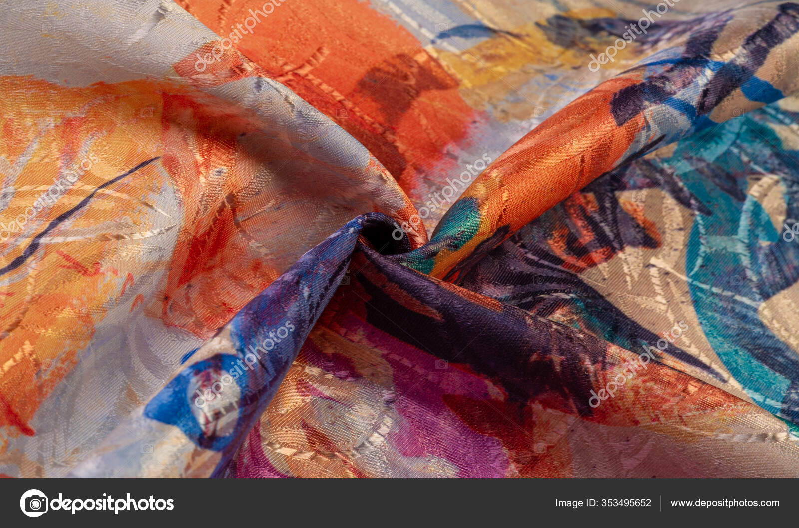 Texture Background Pattern Wallpaper Postcard Poster Silk Fabric ...