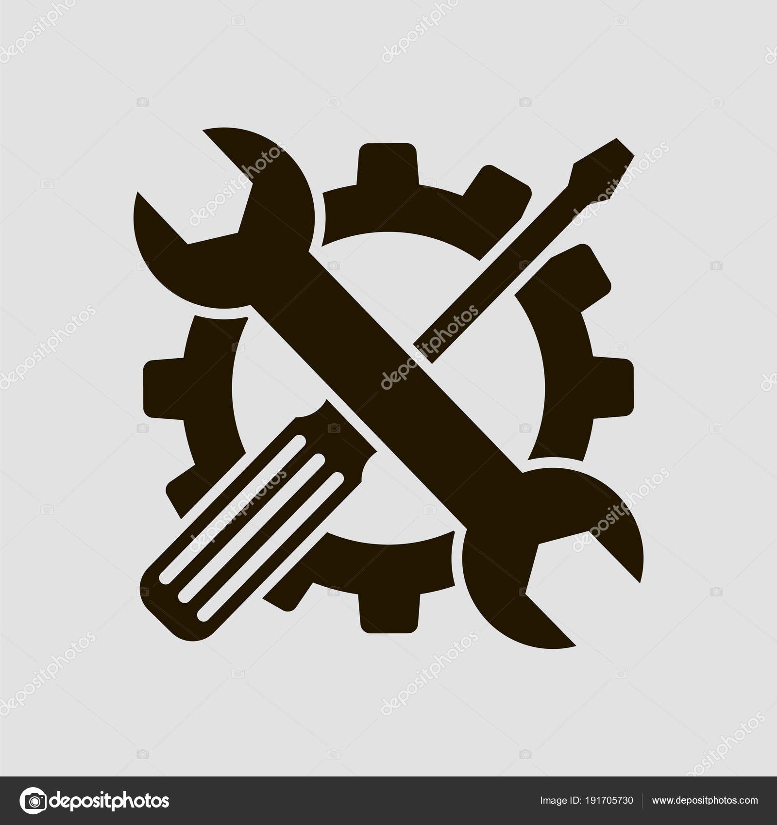 Wrench Gear Icon