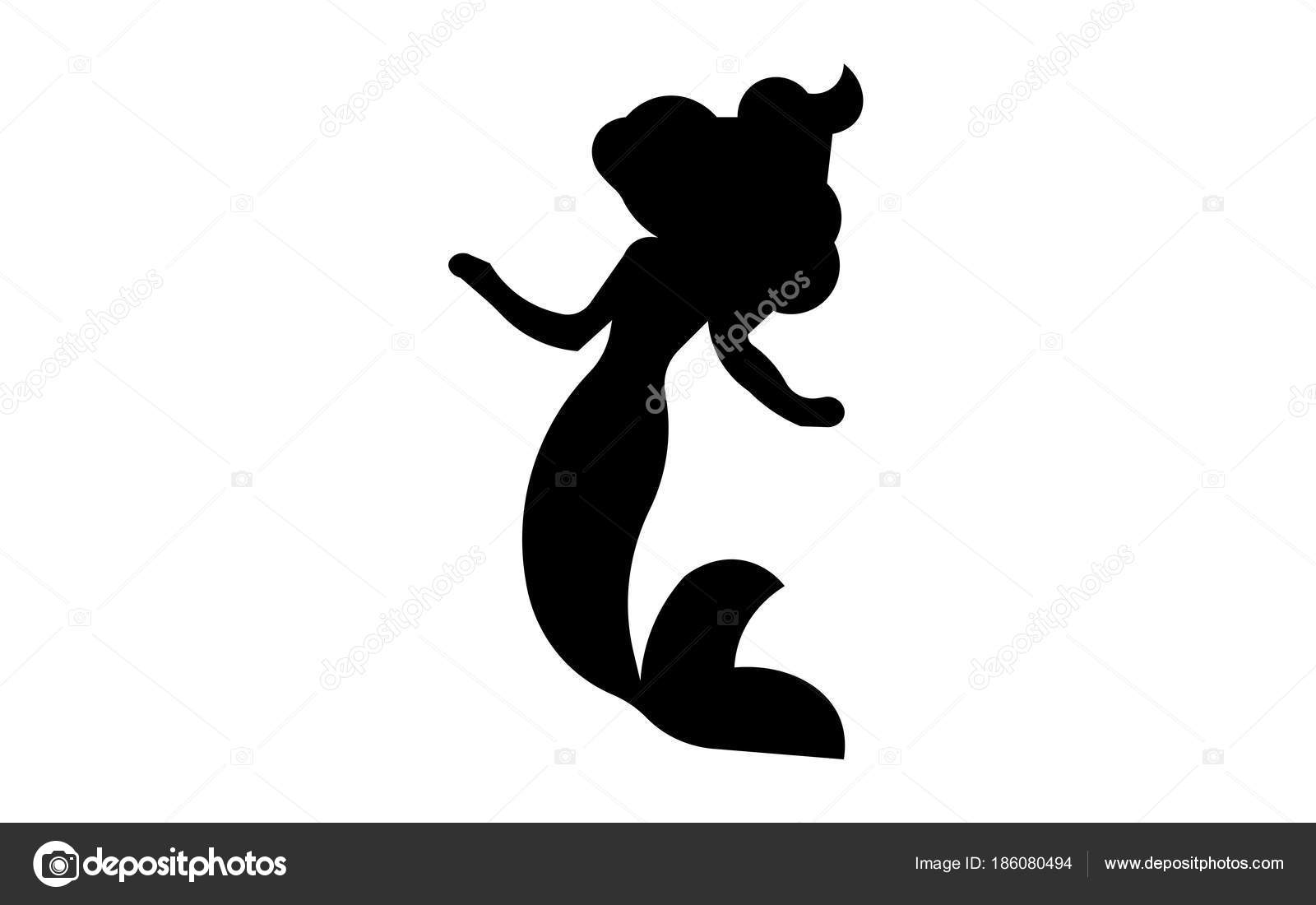 Ariel Mermaid Silhouettes