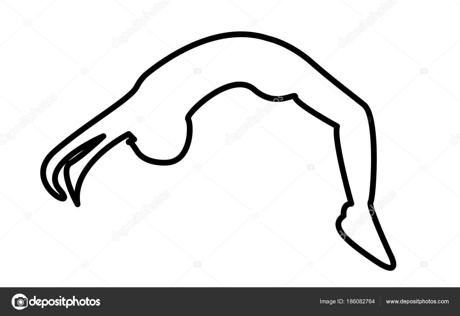 Silhouette People Doing Backflips