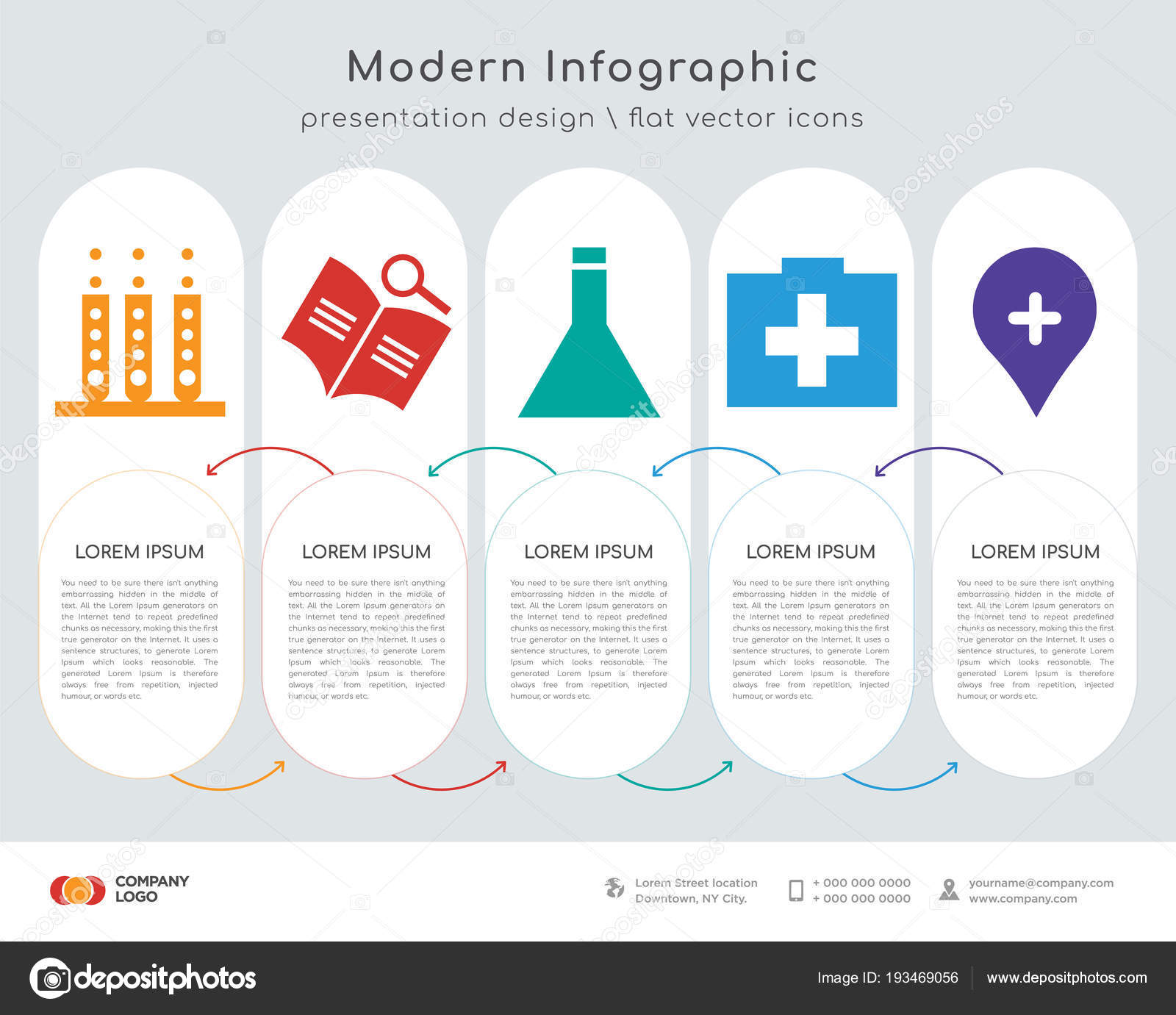 laboratory infographics design — Stock Vector © vector_best #193469056