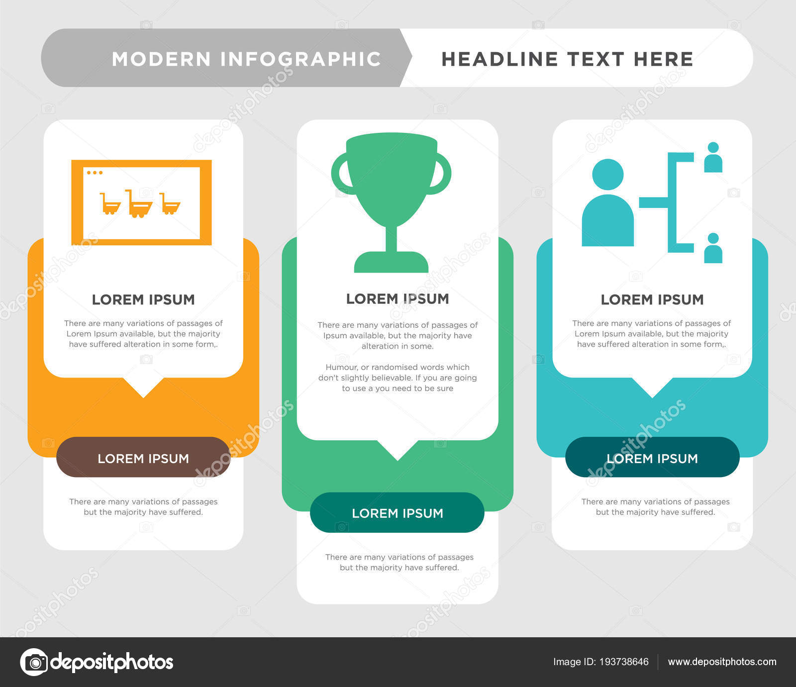 Hierarchical structure, Trophy, On infographic — Stock Vector © vector ...