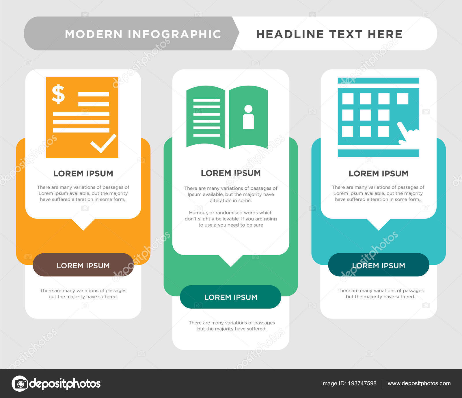 Scratch card, user guide, estimate infographic — Stock Vector © vector ...