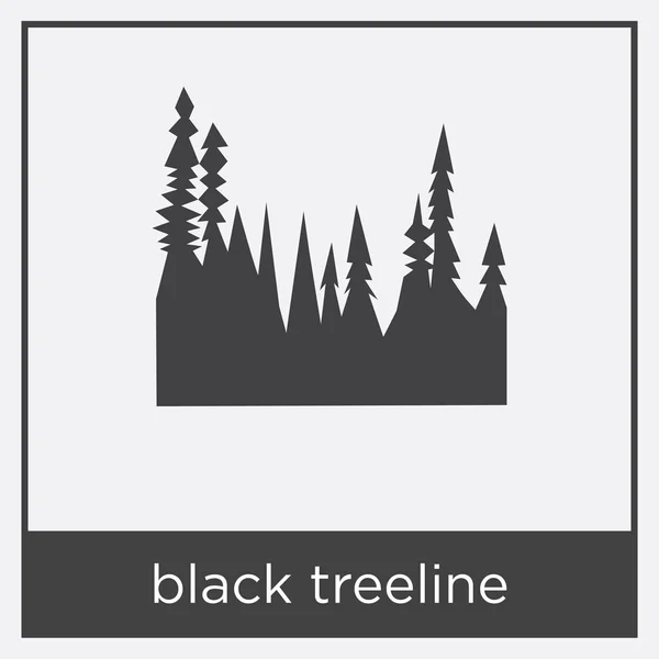 Treeline Silhouette Vector