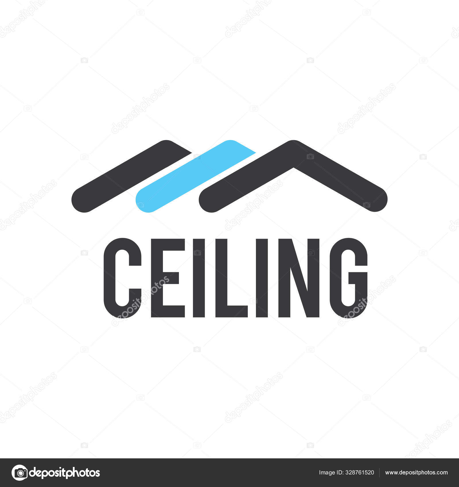 Vector logo of ceilings and stretch ceilings Stock Vector Image by ©v-a ...