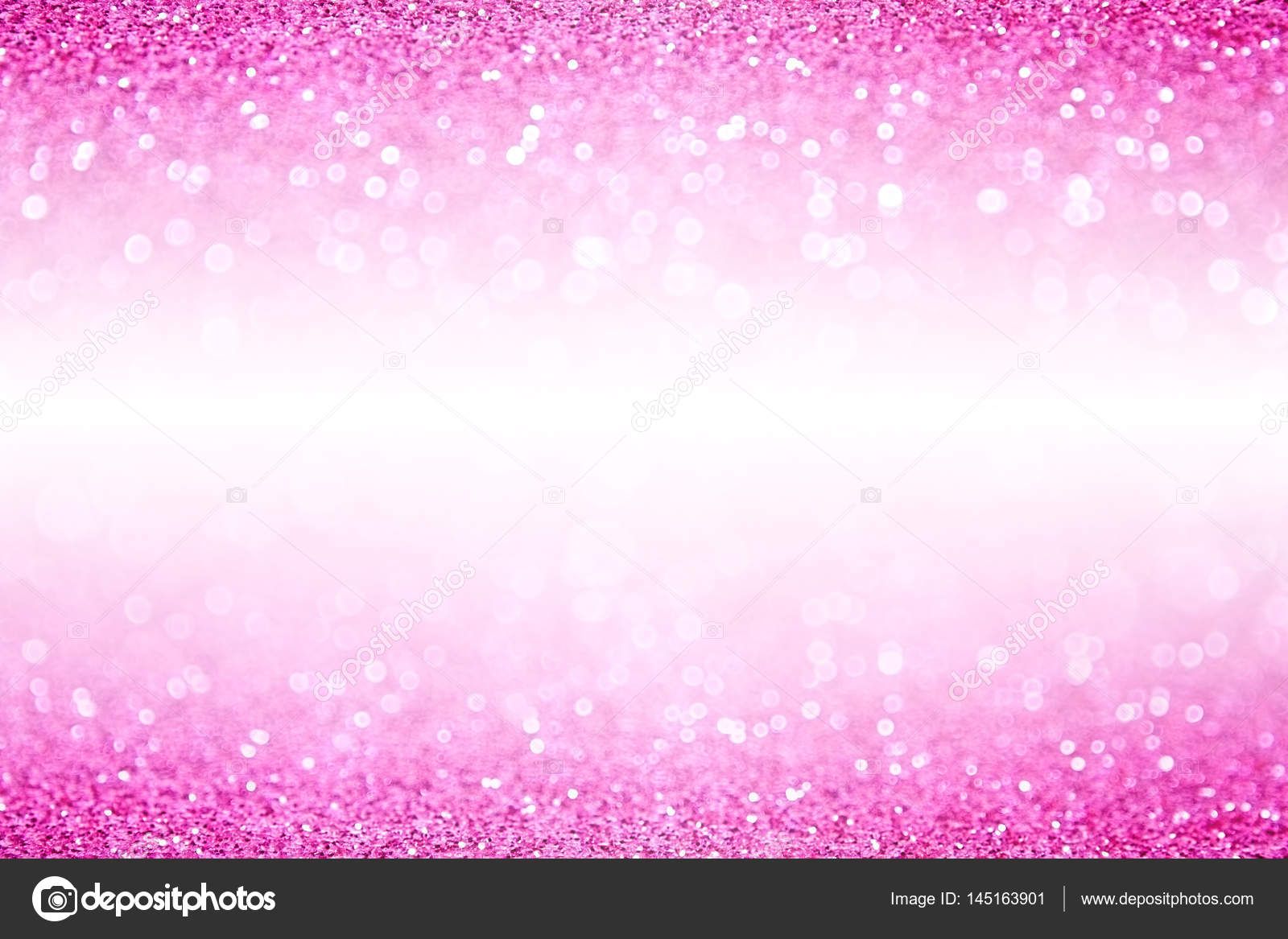 White Glitter Background