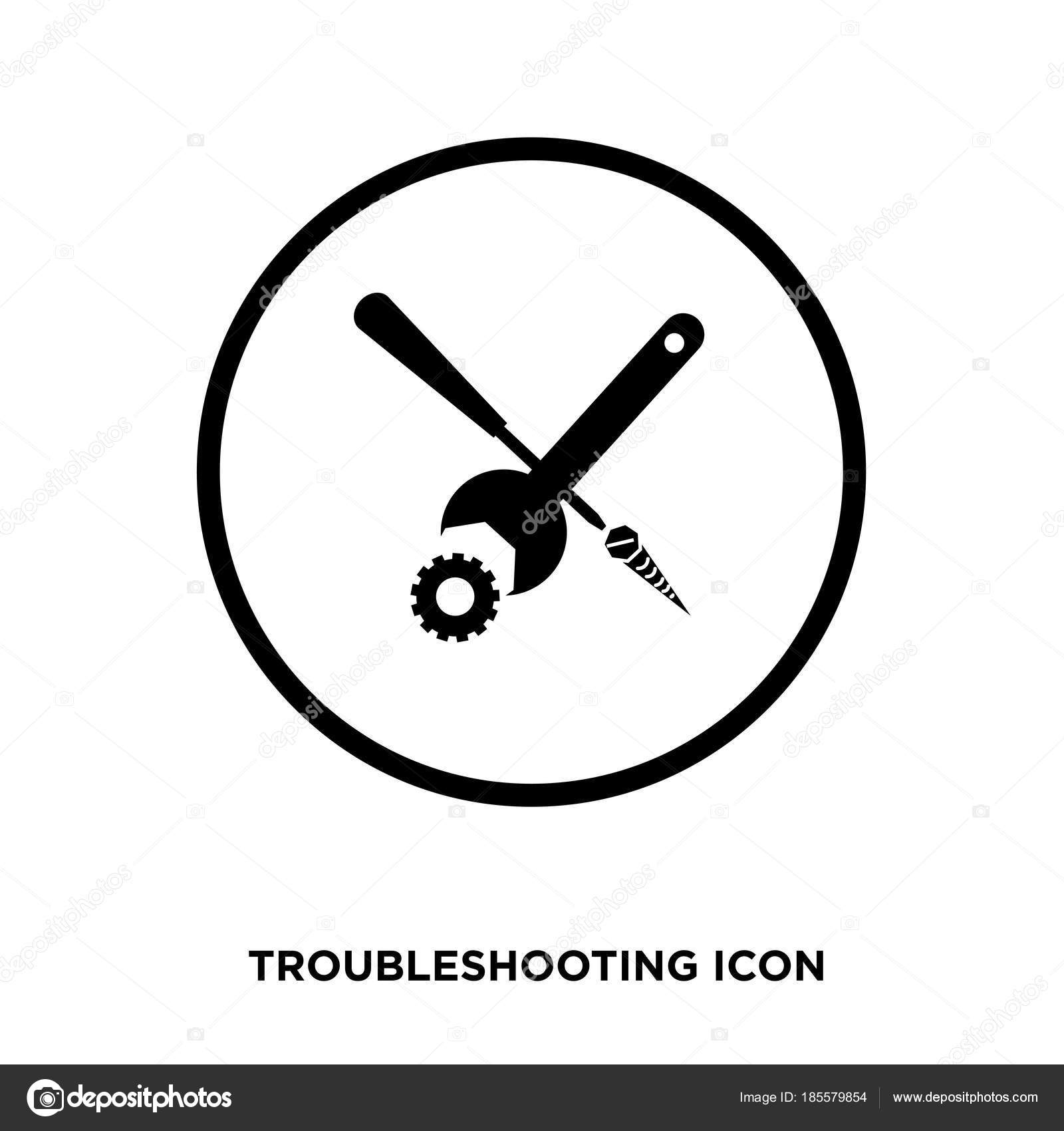 Troubleshooting icon vector Stock Vector Image by ©ProVectorStock ...