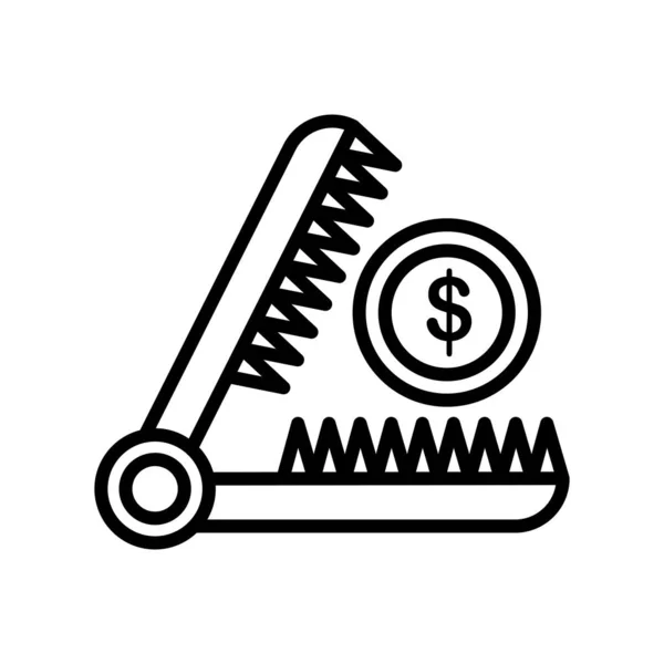 Pitfall Trap Clipart Black