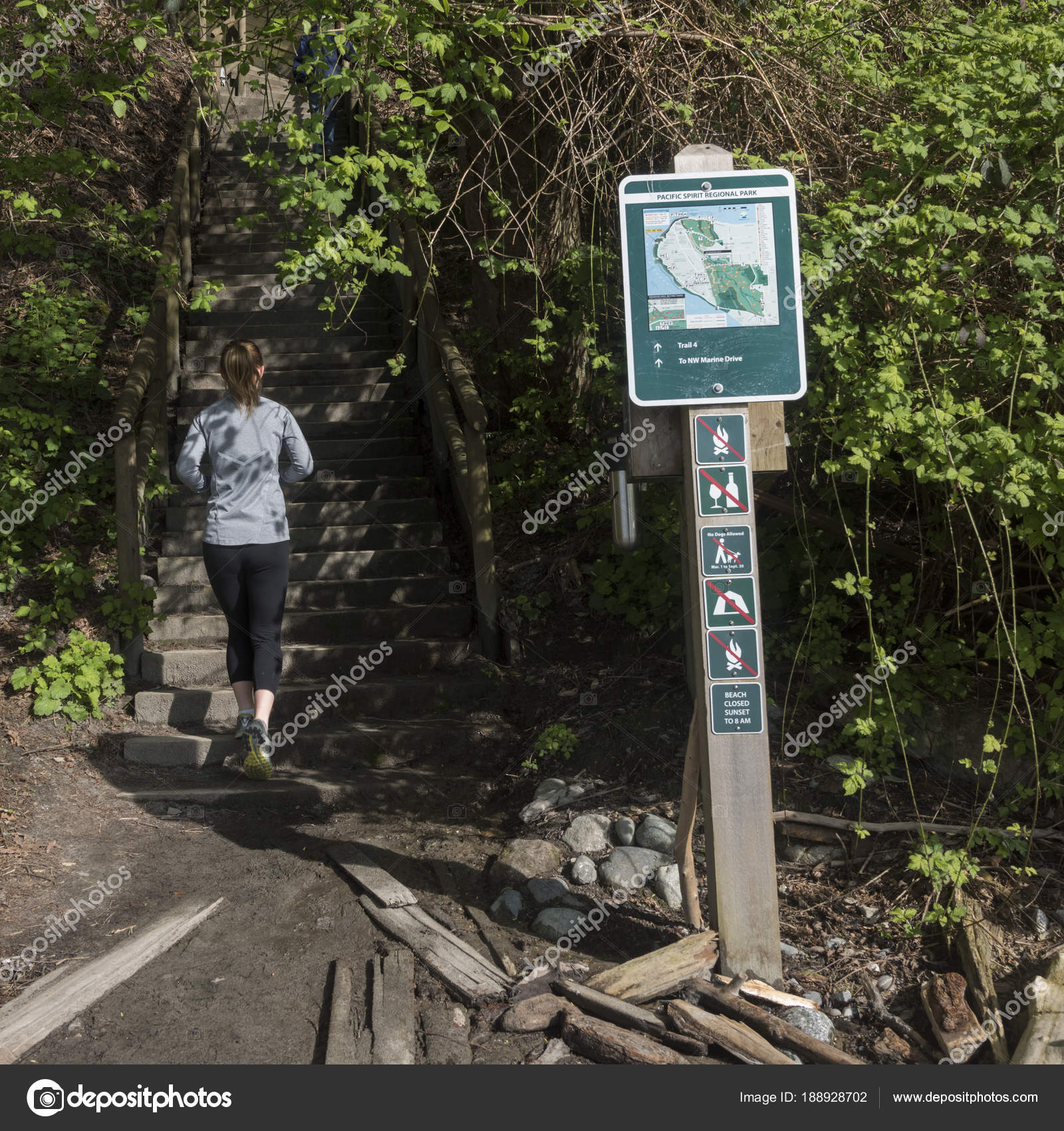 Wreck Beach Stairs