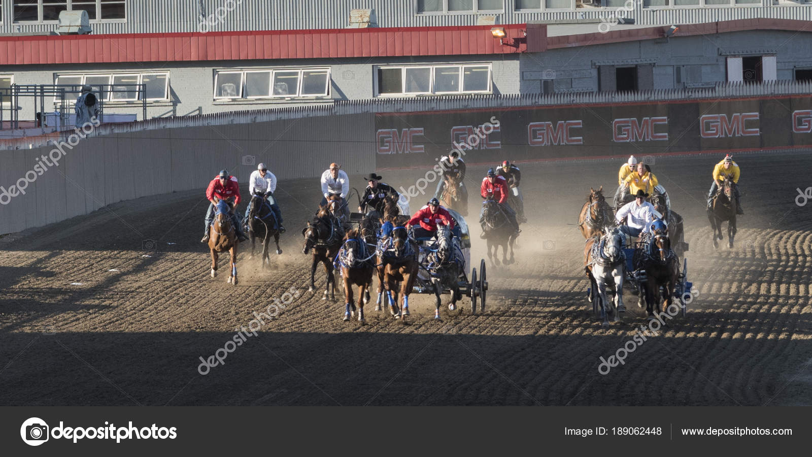 Chuckwagon Racing Annual Calgary Stampede Calgary Alberta Canada ...