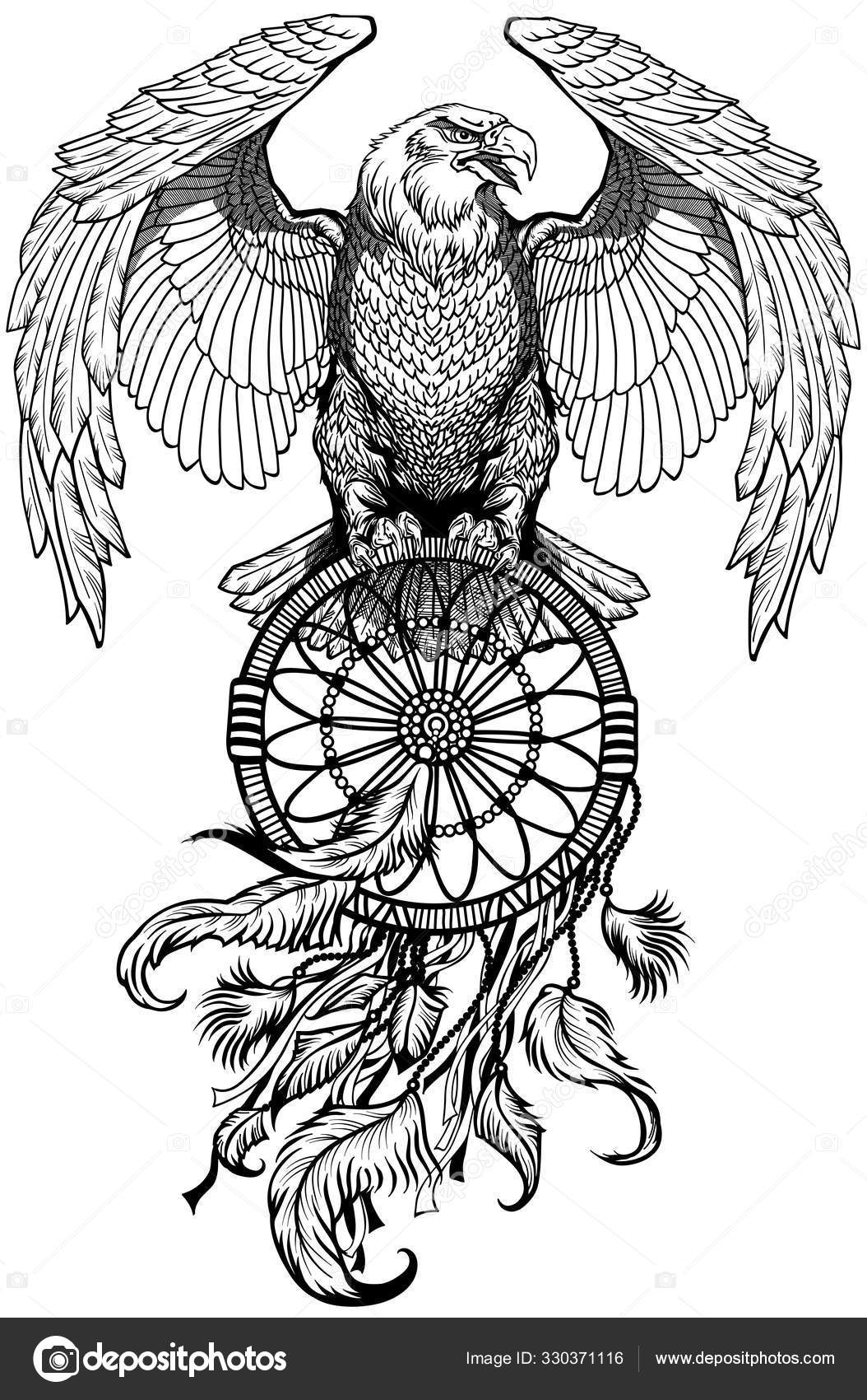 Native Eagle Tattoos